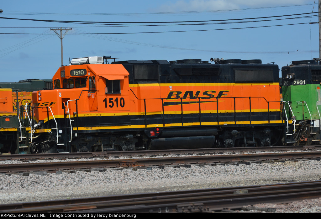 BNSF 1510 at murray yard
